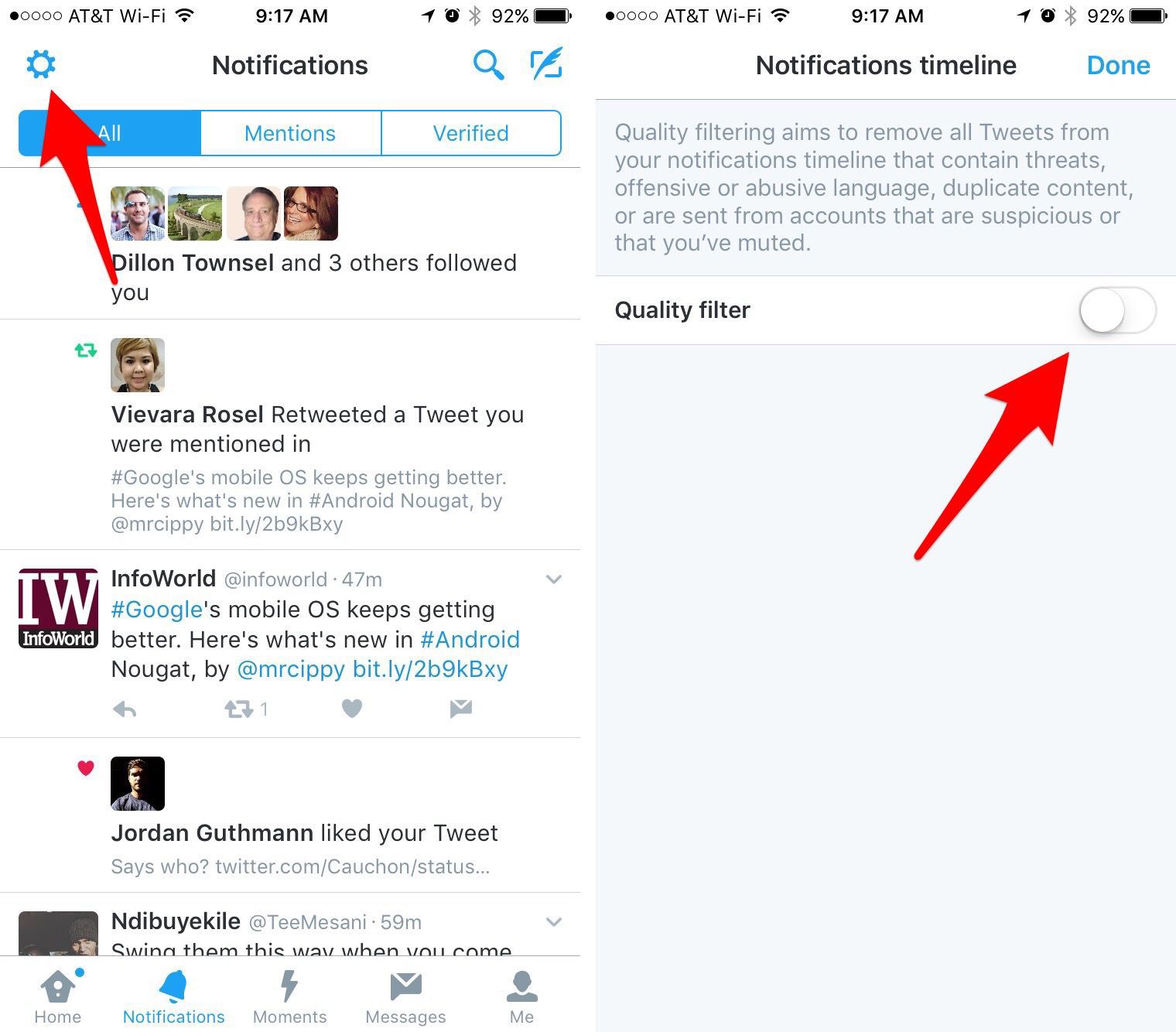 Quality Filter, Fitur Baru Twitter untuk Bersihkan Timeline | Telset