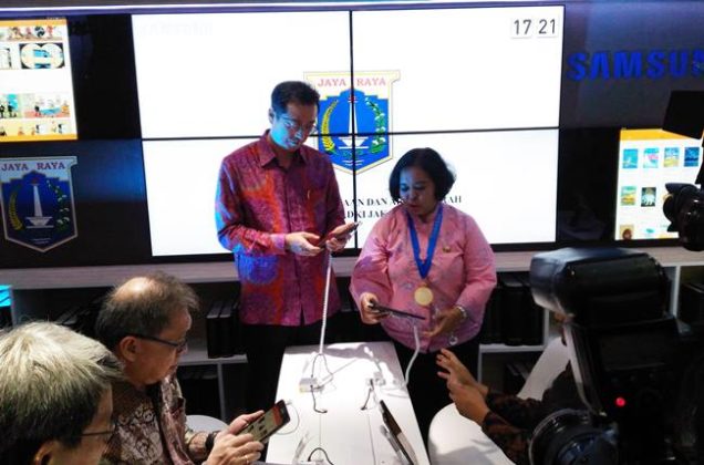 Dorong Program Gemar Baca, Samsung Buka Smart Library Dorong Program Gemar Baca, Samsung Buka Smart Library
