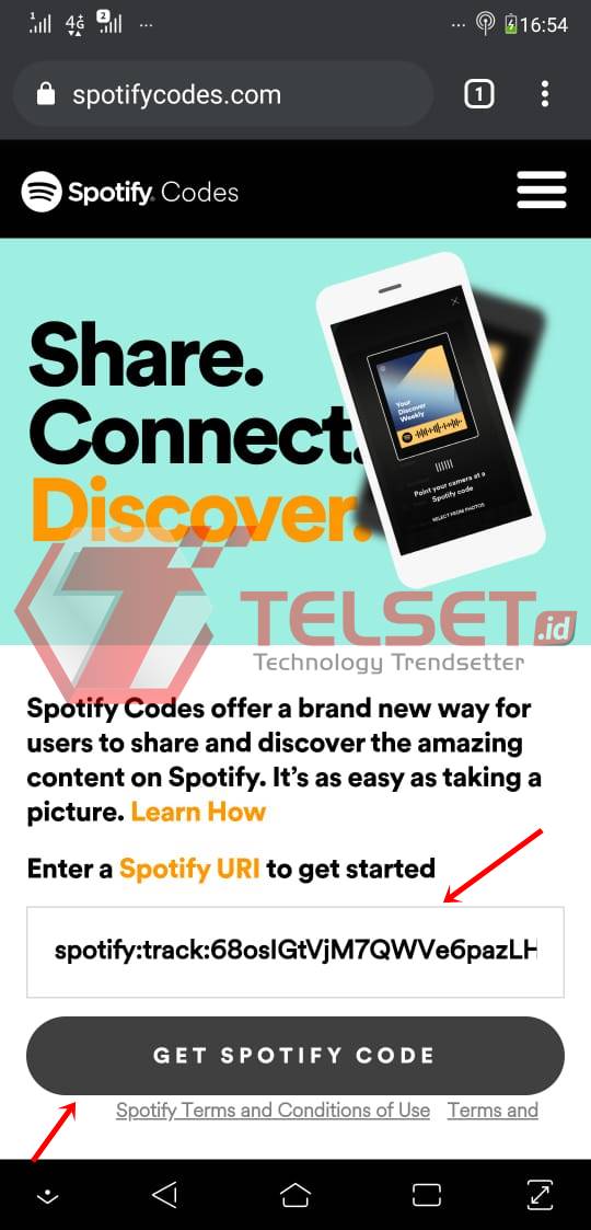 Spotify Code, Cara Mudah Berbagi Lagu dan Podcast | Telset