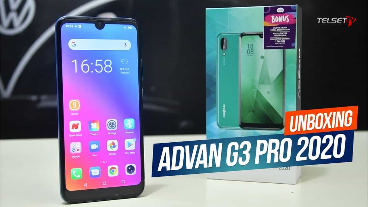 ADVAN G3 PRO 2020 UNBOXING: "Hape Anak Milenial"