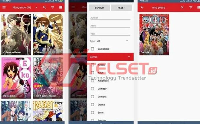 22 Aplikasi Manga Bahasa Indonesia Android Terlengkap 2024 | Telset