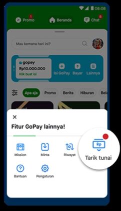 Cara Melakukan Tarik Tunai GoPay di Jaringan ATM BCA