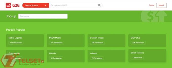 12 Situs Top Up Voucher Game Murah dan Banyak Promo!