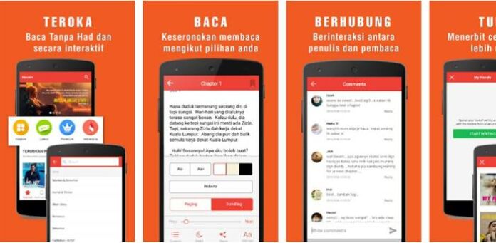10 Aplikasi Baca Novel Online Gratis, Banyak Cerita Seru! | Telset