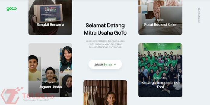 Resmi Diluncurkan, Ini Deretan Fitur di Website Mitra Usaha GoTo | Telset