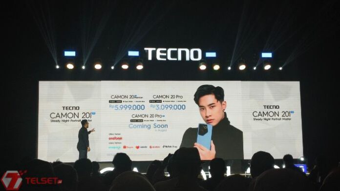Debut di Indonesia, Segini Harga Tecno Camon 20 Series 5G | Telset