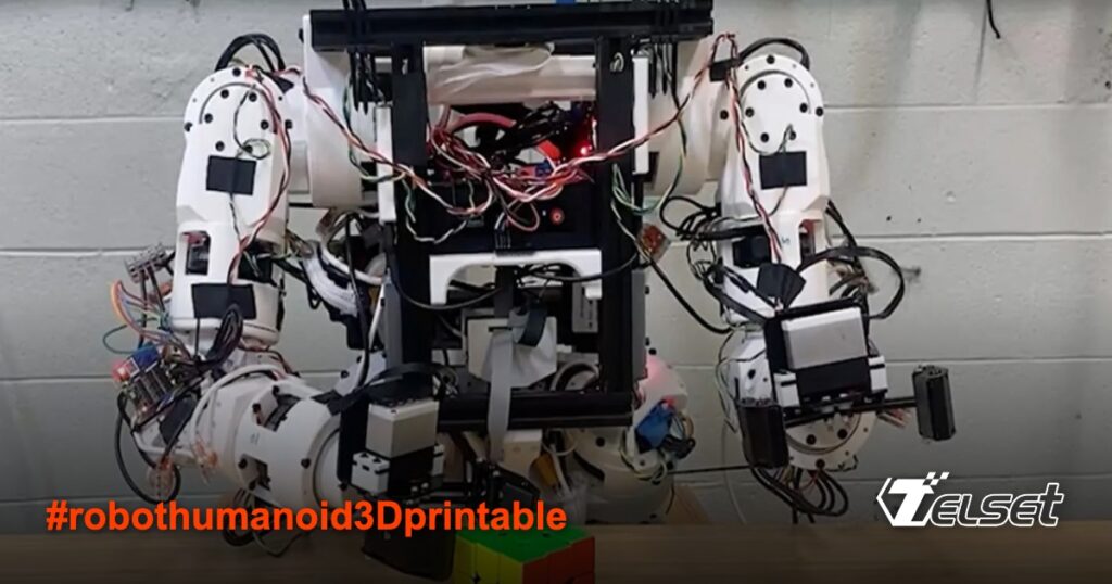 Robot Humanoid 3D-Printable Seharga $5K, Inovasi Terbaru dari AS | Telset