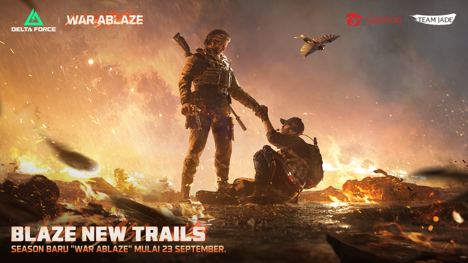 Garena Delta Force Season War Ablaze: Kolaborasi SAW dan Map Baru! | Telset
